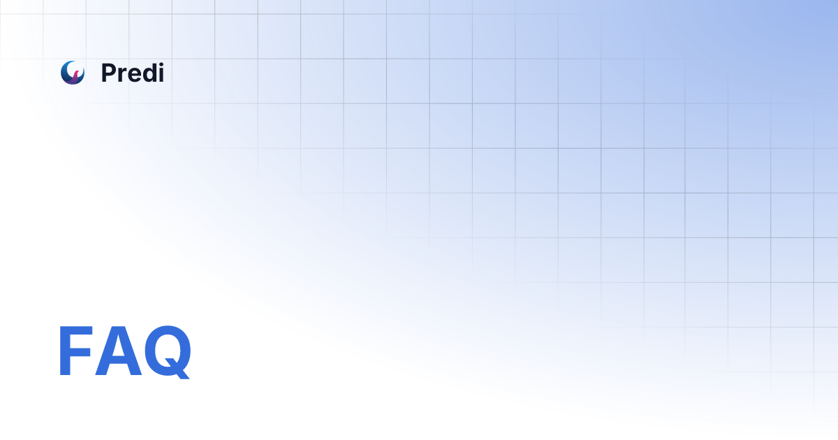 FAQ | Predi